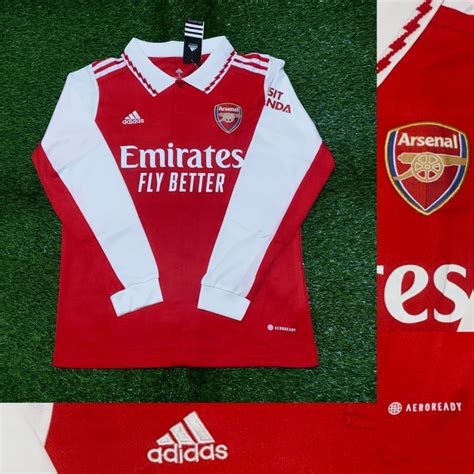 Jual Jersey Arsenal Home Long Sleeve 2022 2023 Grade Ori Import