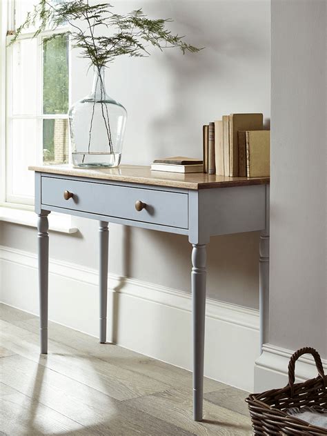 Rustic Grey Console Table Homystyle