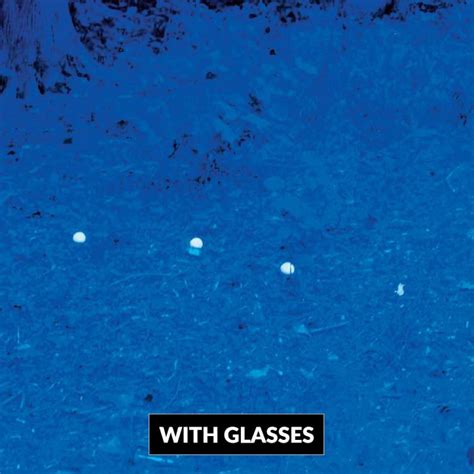 Golf Ball Finding Glasses Turn Everything Blue Except Your Golf Ball