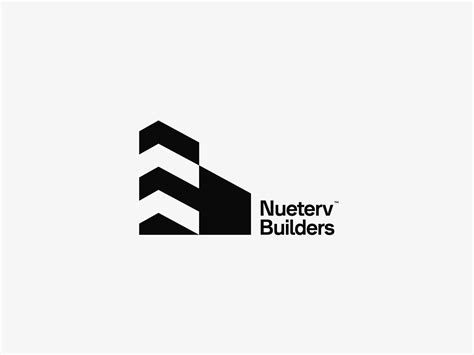 Nueterv Builders Architecture Logo Company Logo Design Logo Design