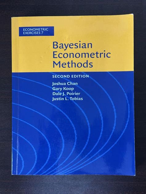 Bayesian Econometric Methods 2nd Edition メルカリ