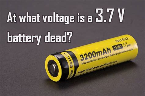 18650 Battery 4 2v Vs 3 7v Comparison Guide For 18650 With Different Voltages Tycorun