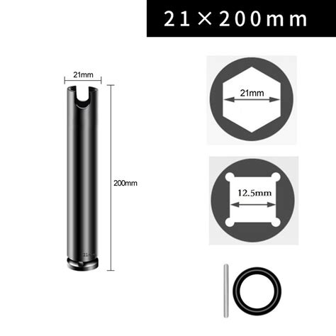 Buyisi 150 300mm 12 Drive Socket Electric Wrench Hex Head Adapter