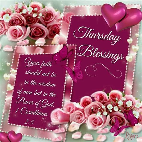 Thursday Prayers And Blessings Images Printable Template Calendar