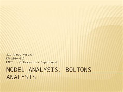 Pptx Boltons Analysis Dokumen Tips