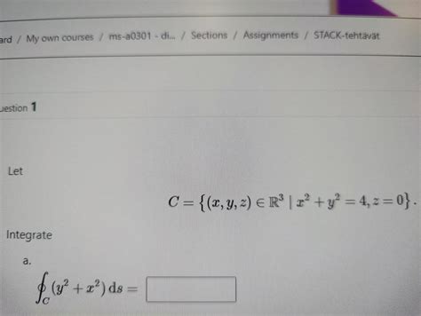 [university Math] How Do I Go On To Parameterize This R Homeworkhelp