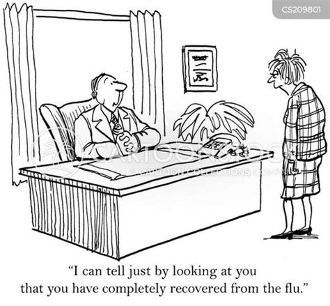 Sick Leave Cartoons And Comics Funny Pictures From Cartoonstock