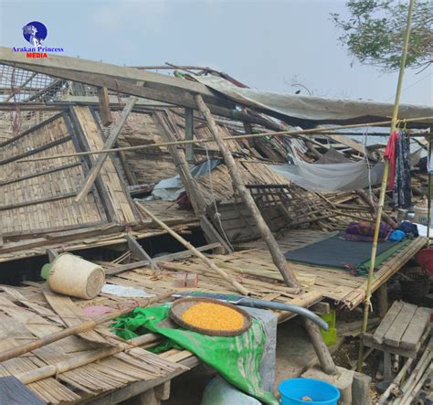Mocha ဆိုင်ကလုန်းမုန်တိုင်းကြောင့် အလုံးစုံ ပျက်စီးလားခ သည့် ကျောက်တော