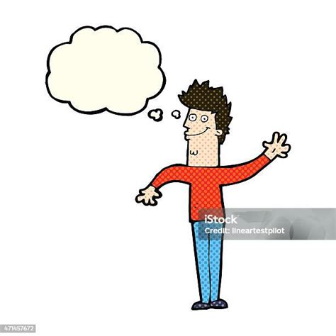 말풍선이 있는 즐거운 손 흔드는 남자 만화 캐릭터 2015년에 대한 스톡 벡터 아트 및 기타 이미지 2015년 귀여운 그리기 Istock