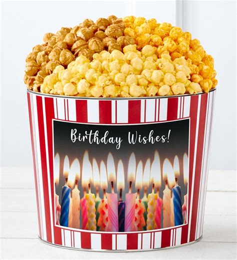 Tins With Pop® Make A Wish Birthday From The Popcorn Factory