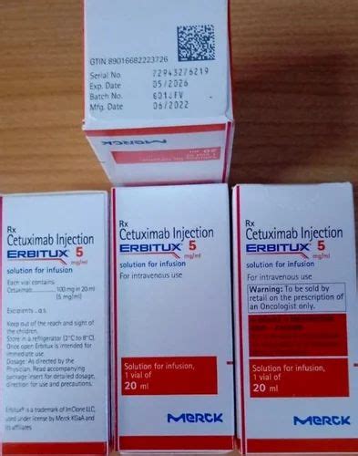 Erbitux 100 Mg At Rs 14500 Vial In Mumbai Id 2852227667830