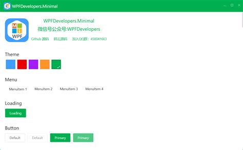 Github Wpfdevelopersorgwpfdevelopersminimal This Is A Wpf Basic
