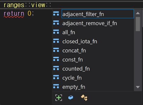 c can t find any functions in ranges view namespace stack overflow