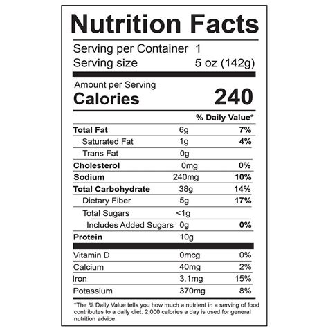 Garlic And Herb Spb Nutrition Facts Beanvivo