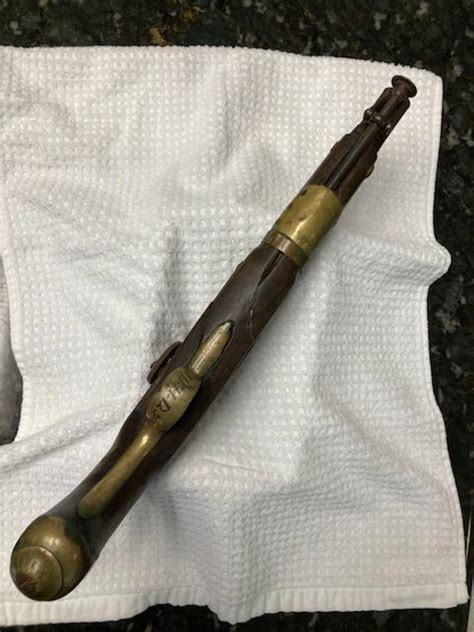 Help Identifying Regiment M On Tower Pistol Trigger Guard Markings