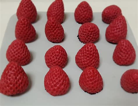 16구 딸기 실리콘 몰드
