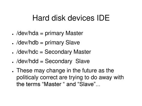 Devices Linux Filesystems And The Filesystem Hirarchy Standard Ppt Download