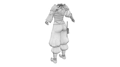 Roleplay Cosplay Wizard Outfit Costume 3d Model Turbosquid 1928102