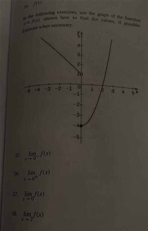 solved in the following exercises use the graph of the