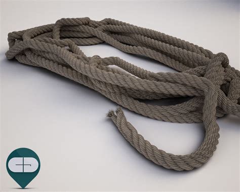 веревка 3 3D Модель $36 - .unknown .3ds .c4d .obj .fbx - Free3D