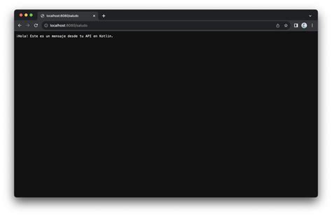 Crear Un API Muy Simple Con Kotlin Operating Systems Scripting