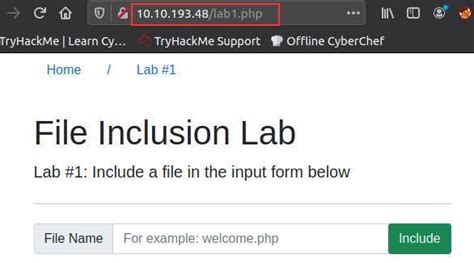 try hack me write up module web hacking file inclusion by shefali