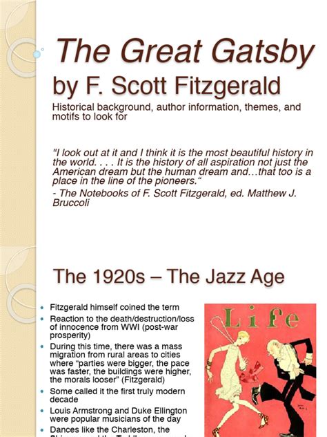 The Great Gatsby Intro 2 Pdf