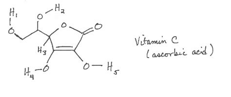 Vitamin C Structure