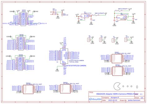 EBAZ4205 PMOD Adapter Platform For Creating And Sharing Projects