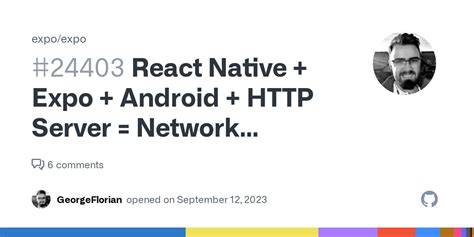 React Native Expo Android Server Network Request Failed
