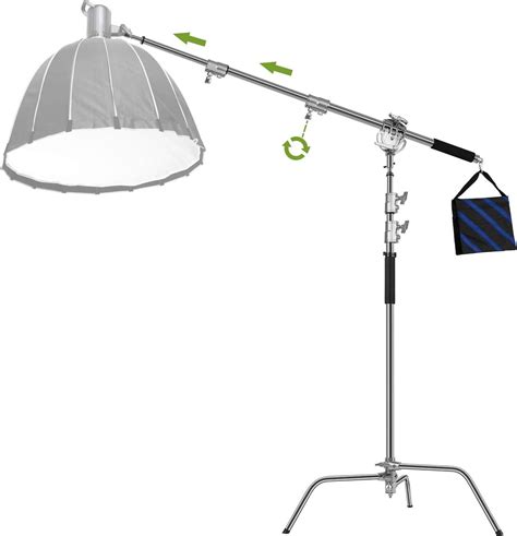 GVM C360 Turtle Base C Stand And Cross Arm Boom Kit 10 5 For