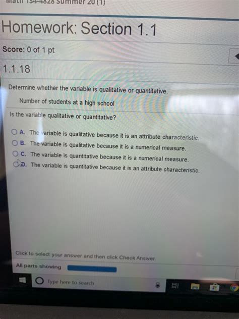 Solved Determine Whether The Underlined Value Is A Parameter