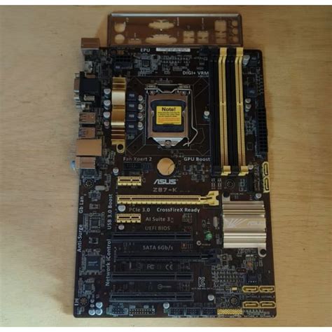 Jual Mobomotherboad Asus Z87 K Lga1150 Pciexpres 30 4 Slot Ram