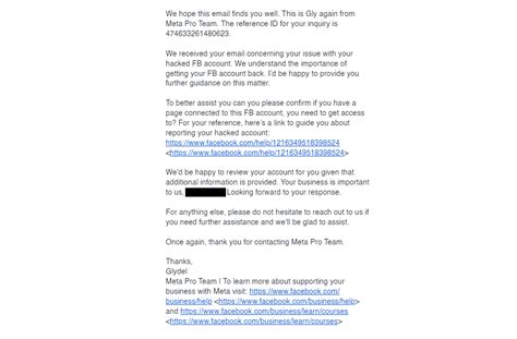 My Main Facebook Account Got Hacked And Disabled Using My Other Fb Acc I Created A Business