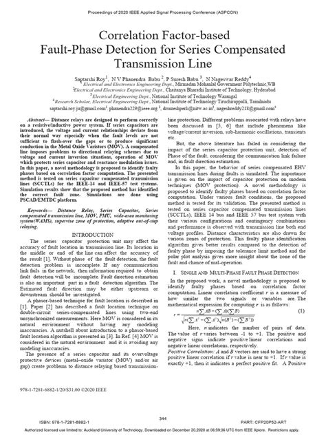 Correlation Factor Based Download Free Pdf Electrical Impedance