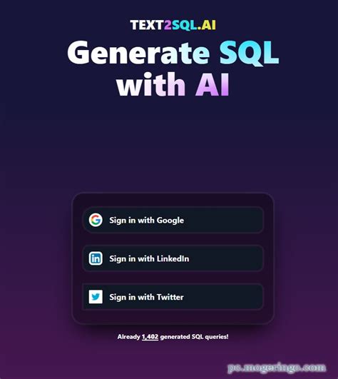 日本語でsql文を生成できるaiを活用したすごいwebサービス 『text2sqlai』 Pcあれこれ探索