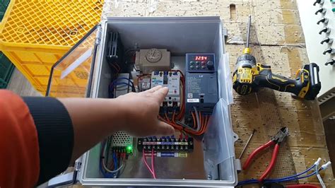 인버터 3상 380v 모터속도제어 단상220v에서 3상380v 인버터사용 전환 Youtube