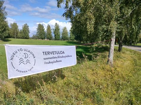 Nuku yö ulkona 31 8 2024 Tiirismaan Latu ry