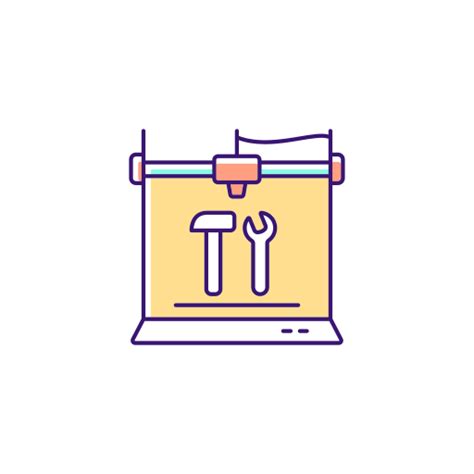 Tools Generic Thin Outline Color Icon