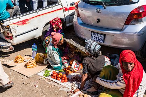 Addis Ababa Ethiopia Addis Mercato Di Addis Abeba Ethiopia Di Afrika