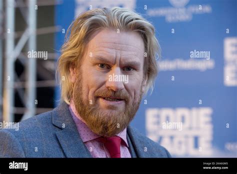 Oslo Norway 20160315 Actor Rune Temte Before The Premiere Of The Film