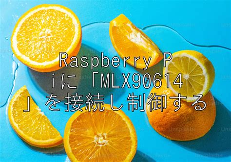 Raspberry Piに「mlx90614」を接続し制御する