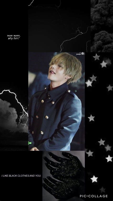 Taehyung Aesthetic Dark Wallpapers Wallpaper Cave