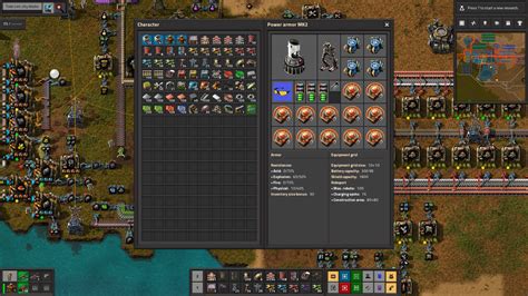 How Do You All Have Your Normal Power Armor Configured R Factorio