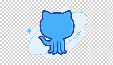 Icono De Github Logo Azul Logo Bolso Png Klipartz
