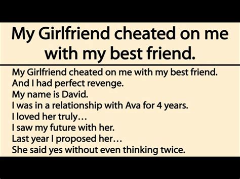 My Girlfriend Cheated On Me With My Best Friend And I Had Perfect Revenge