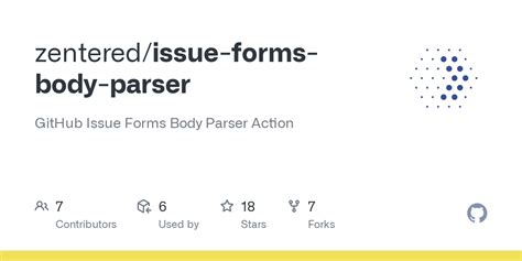 Github Zenteredissue Forms Body Parser Github Issue Forms Body