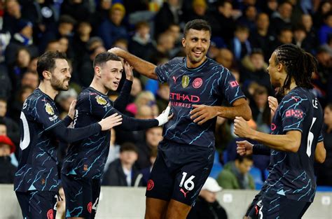 Hasil Brighton And Hove Albion Vs Manchester City Di Liga Inggris 2023
