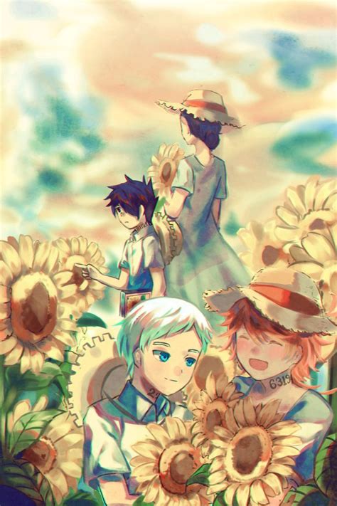 Обещанный Неверленд/Yakusoku no Neverland | Arte de anime, Personajes ...