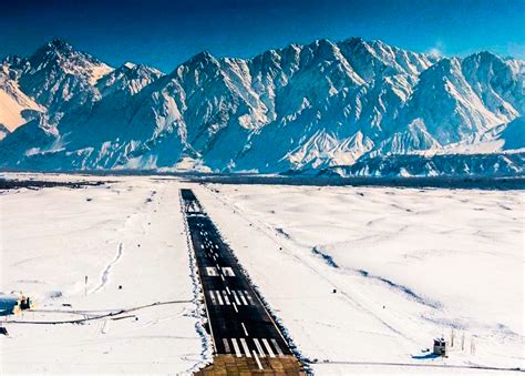 2bn Rupees To Be Spent For Construction Of New Runway At Skardu Airport